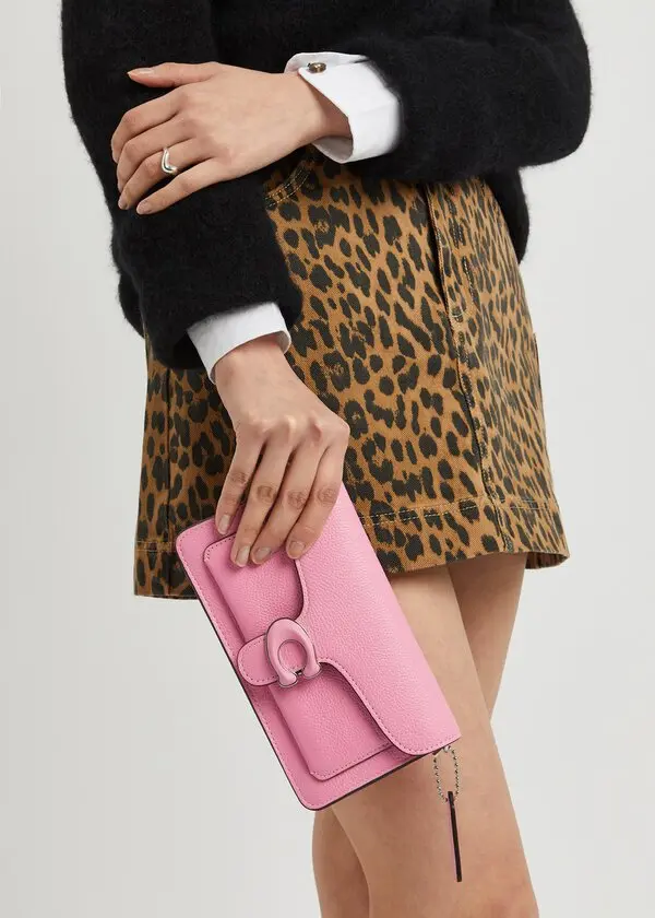 COACH Tabby Leather Wallet-on-chain