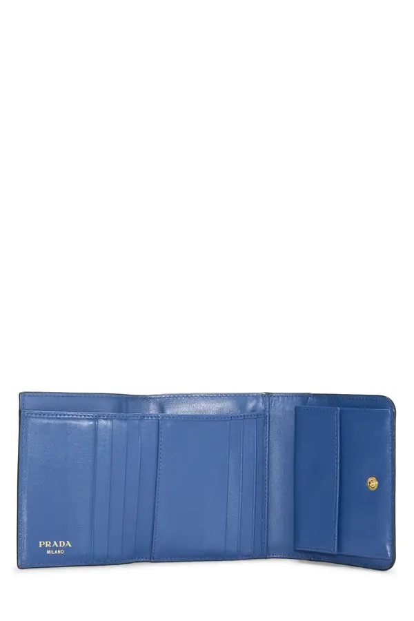 Prada Vitello Move Compact Wallet