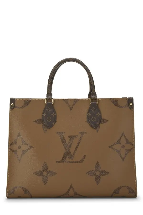 LOUIS VUITTON Monogram Reversed Giant On The Go