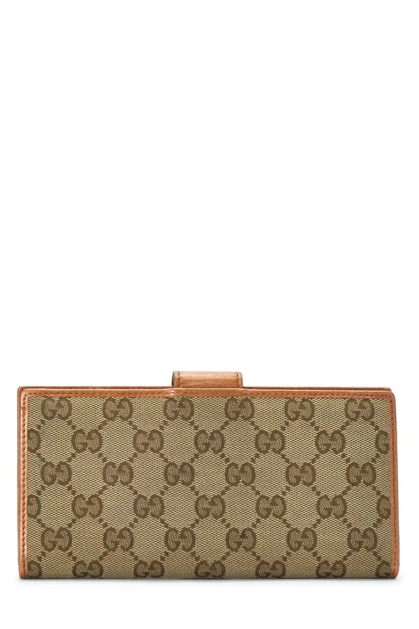 Gucci Original Gg Canvas Long Wallet