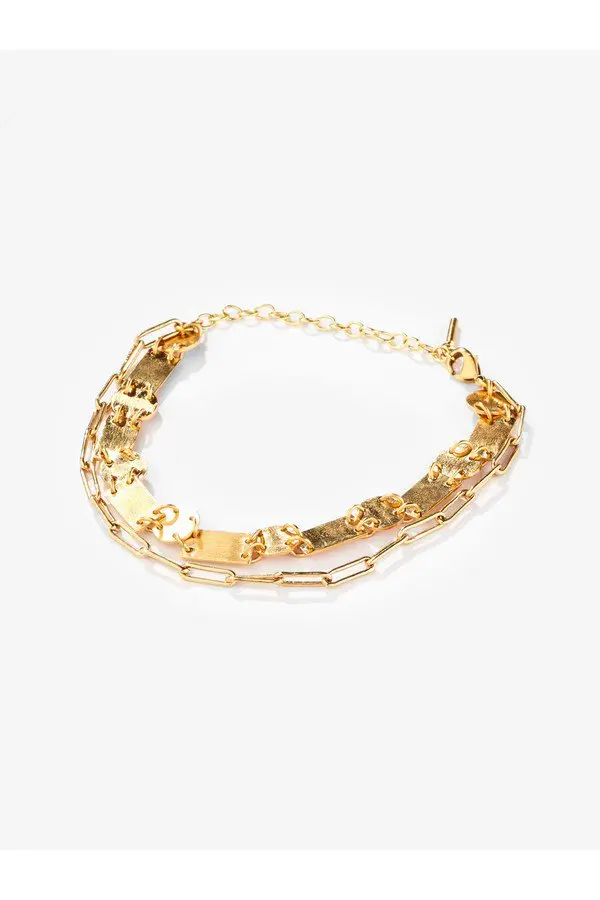SOKO Cala Layered Bracelet - Gold