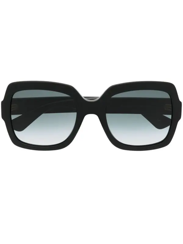 Gucci Oversized Sunglasses - Black