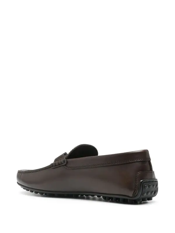 TOD'S T Ring City Gommino Loafers