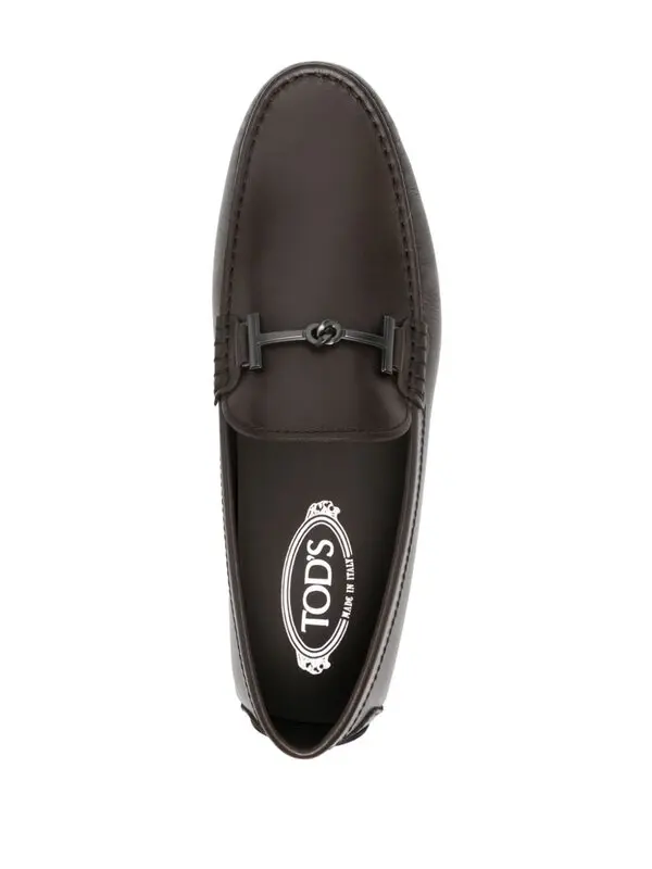 TOD'S T Ring City Gommino Loafers