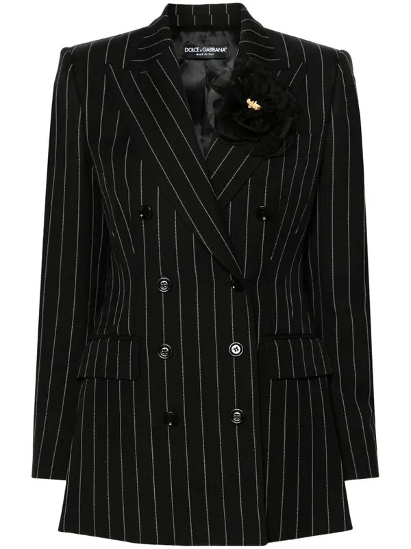Dolce & Gabbana Pinstripe Double-breasted Blazer