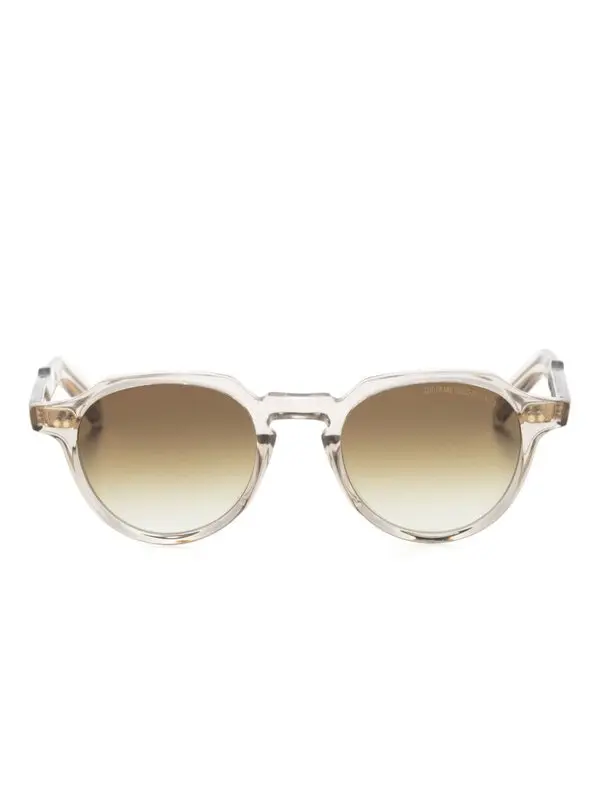 CUTLER & GROSS Round-frame Sunglasses - Neutrals