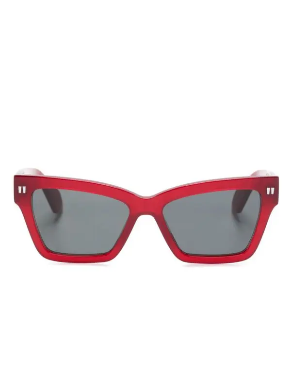 Off-White Cincinnati Cat-eye Sunglasses - Red
