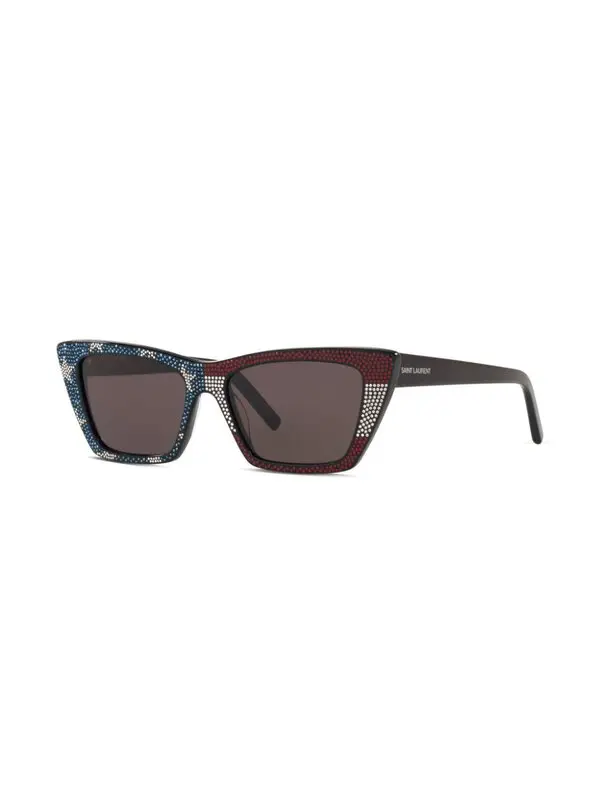 Saint Laurent Embellished Cat-eye Sunglasses
