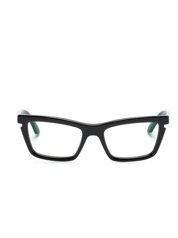 Off-White Butterfly-frame Optical Glasses - Black