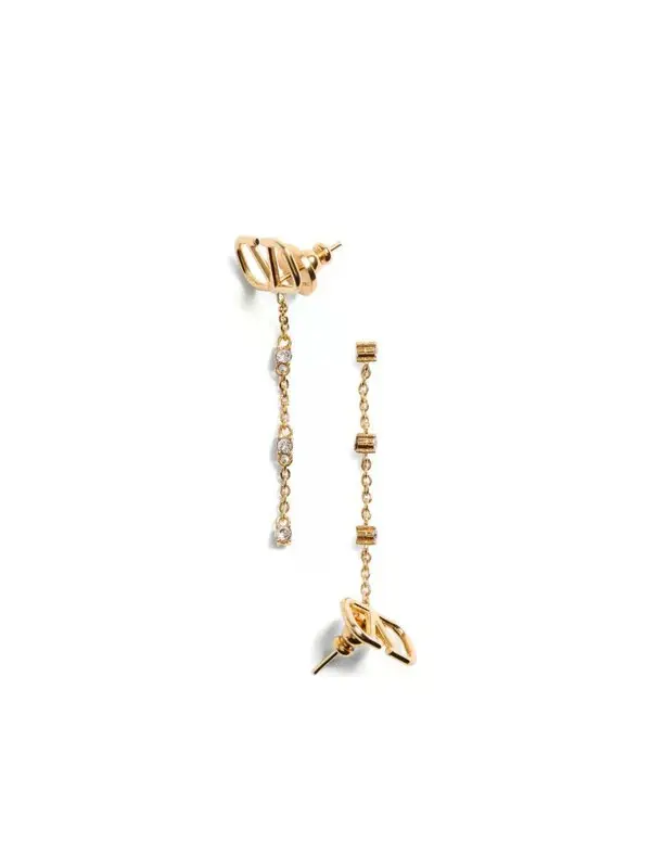 Valentino Garavani Vlogo Signature Drop Earrings
