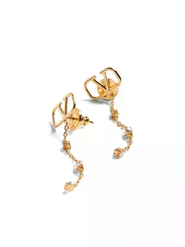 Valentino Garavani Vlogo Signature Drop Earrings