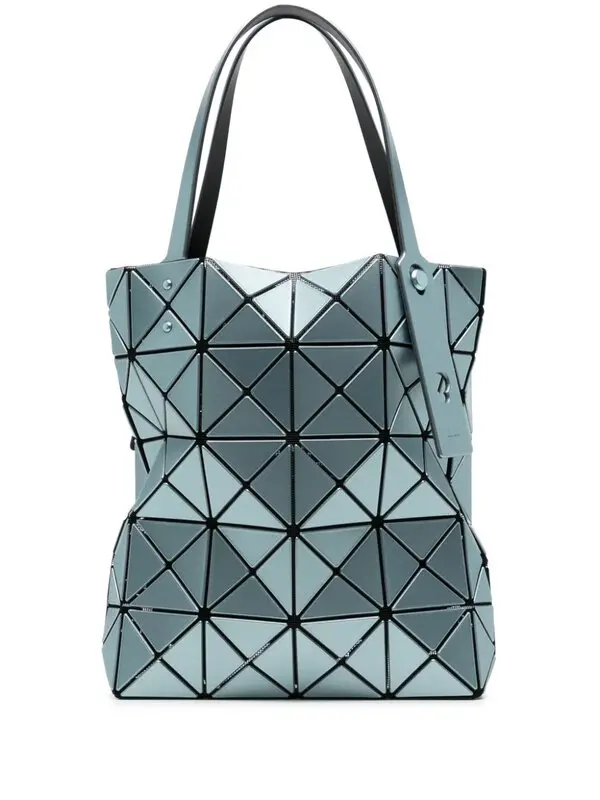 Issey Miyake Lucent Boxy Metallic Tote Bag - Blue