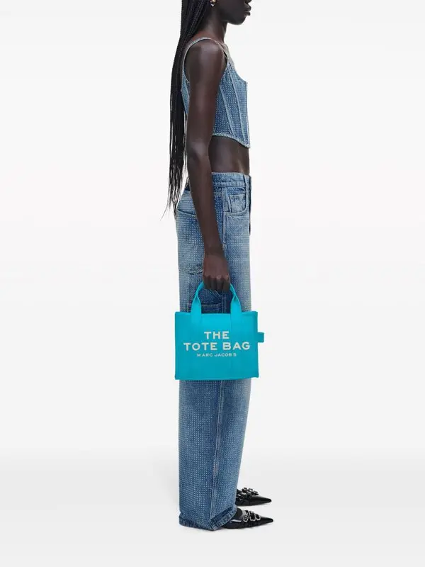 Marc Jacobs The Tote Bag Canvas Small - Blue