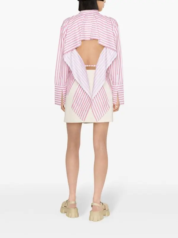 Viktor & Rolf Volant Striped Shirt