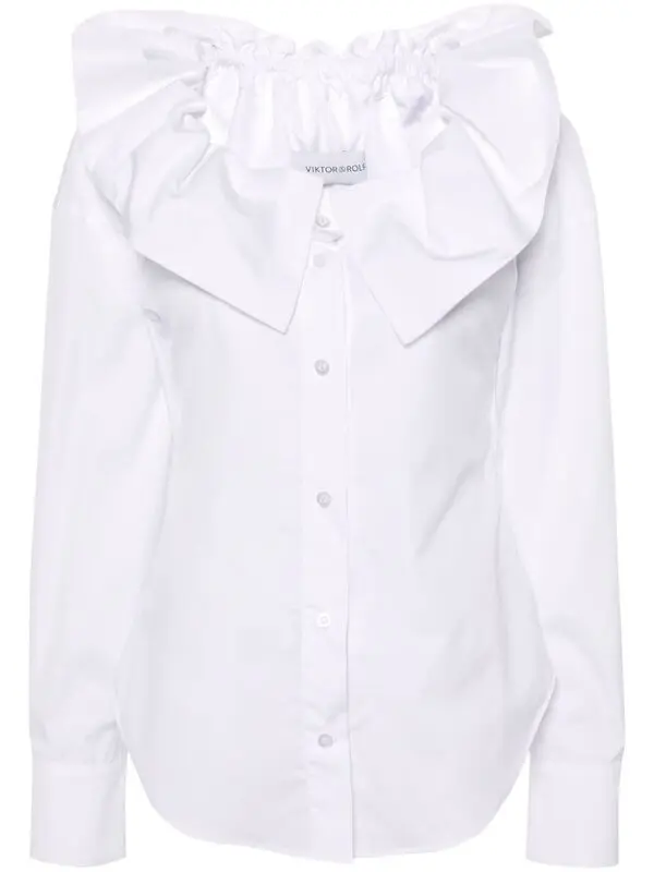 Viktor & Rolf Couture Off-shoulder Shirt