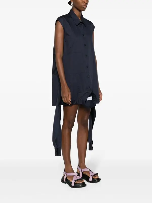 Viktor & Rolf Upside Down Shirtdress - Blue