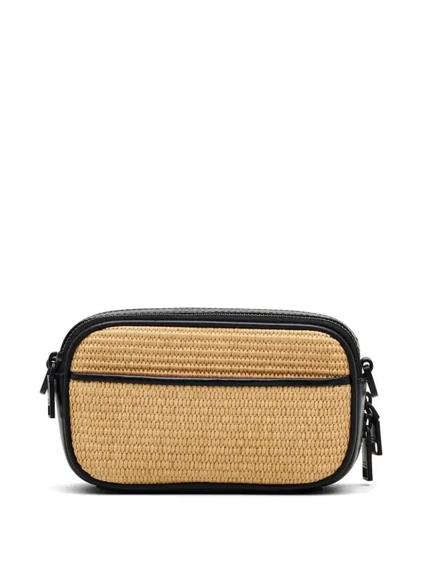 Marc Jacobs Woven Snapshot Camera Bag - Neutrals