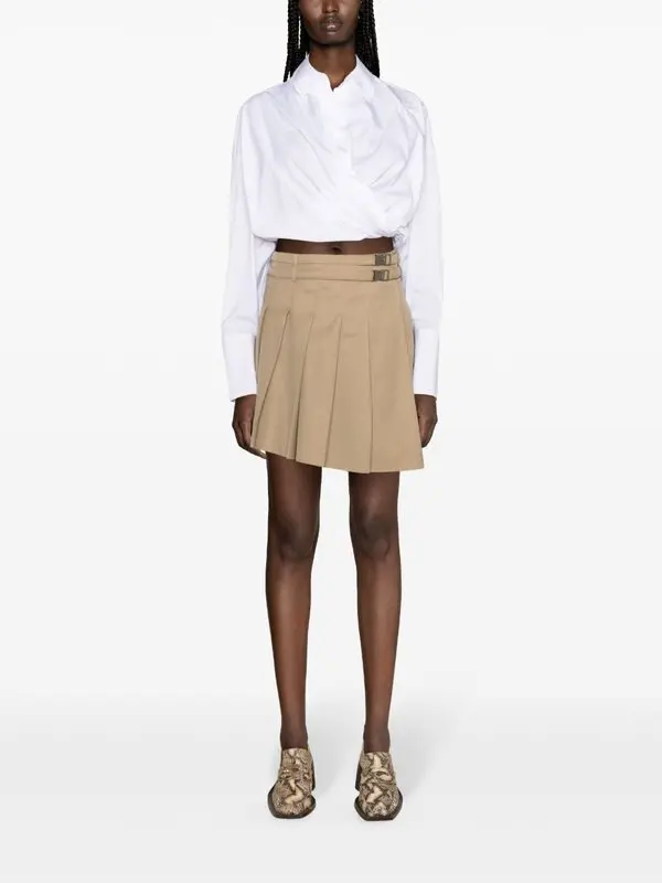 Viktor & Rolf Cropped Wrap Shirt