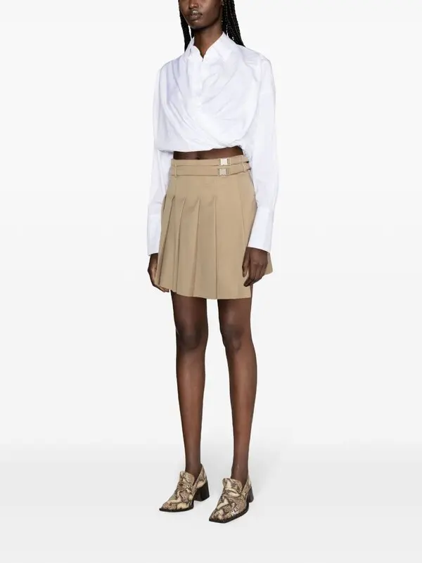 Viktor & Rolf Cropped Wrap Shirt
