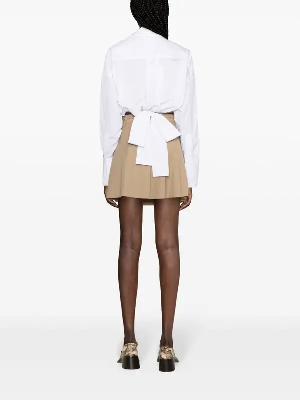 Viktor & Rolf Cropped Wrap Shirt