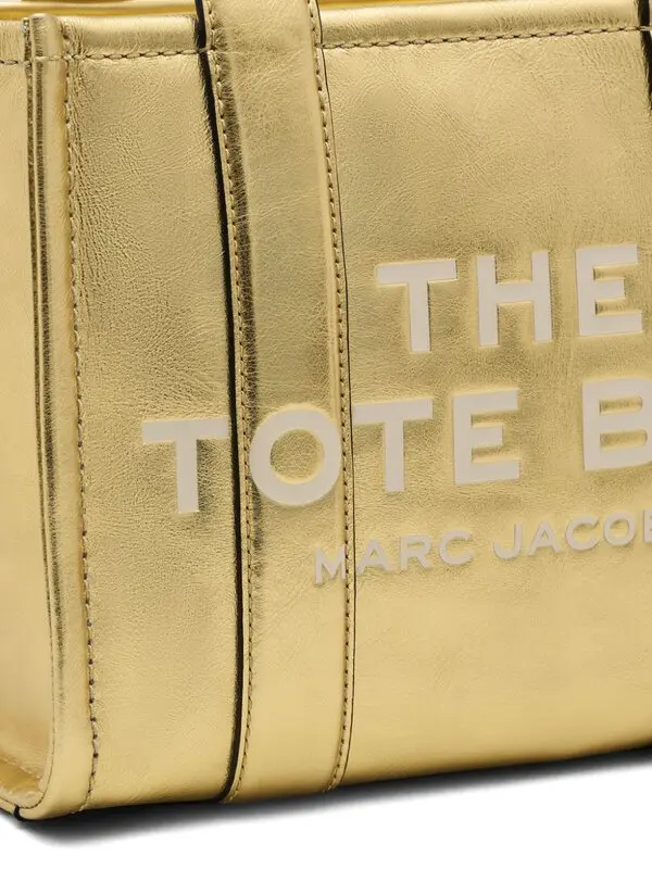 Marc Jacobs Small Metallic Tote Bag - Gold