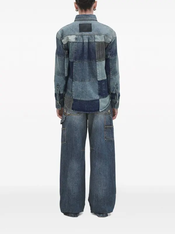 Marc Jacobs Patchwork Denim Shirt