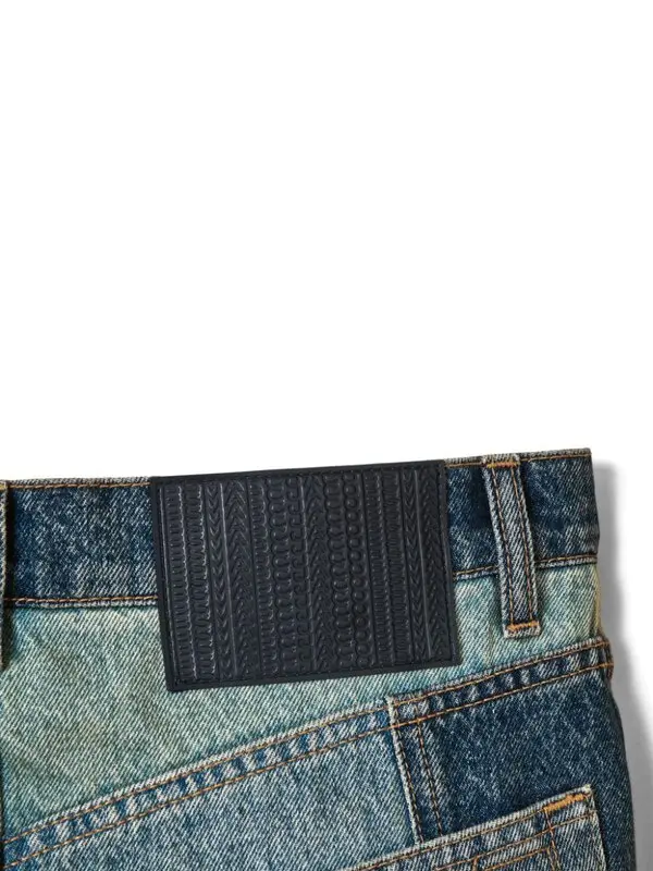 Marc Jacobs Patchwork Denim Miniskirt