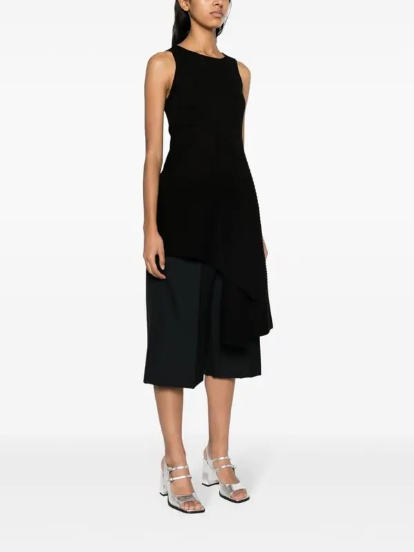 Viktor & Rolf Volant Asymmetric Top - Black