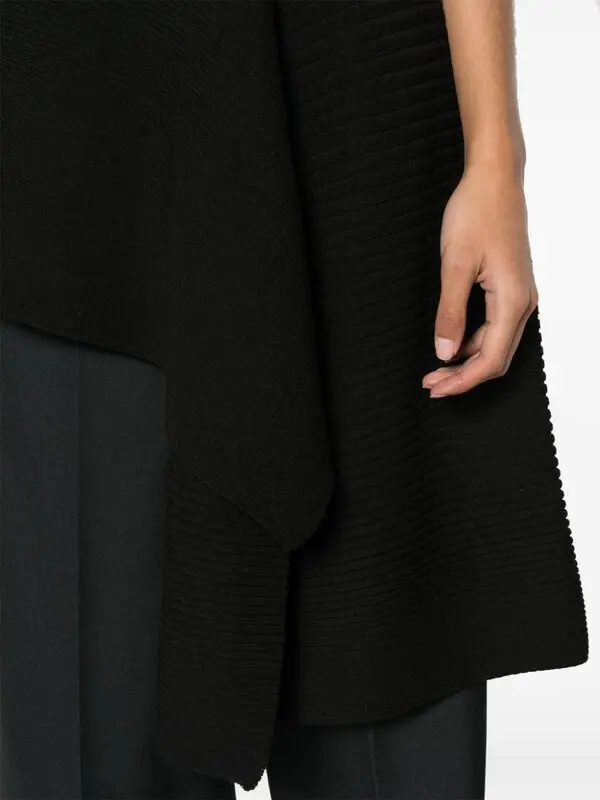 Viktor & Rolf Volant Asymmetric Top - Black