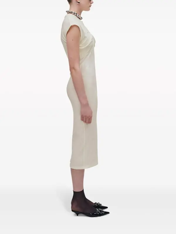 Marc Jacobs Seamed Up Sleeveless Midi Dress In Neutrals - 30% Off |  Editorialist