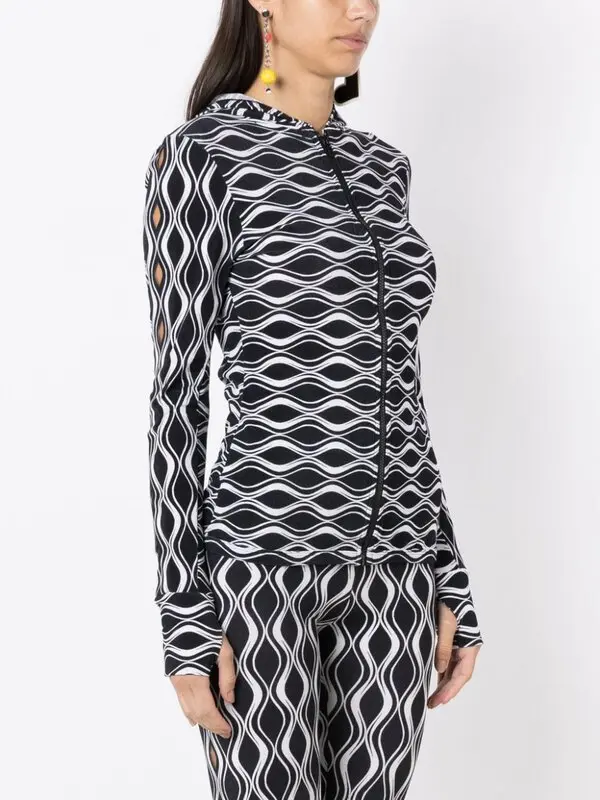 AMIR SLAMA GYM Abstract-print Jacket