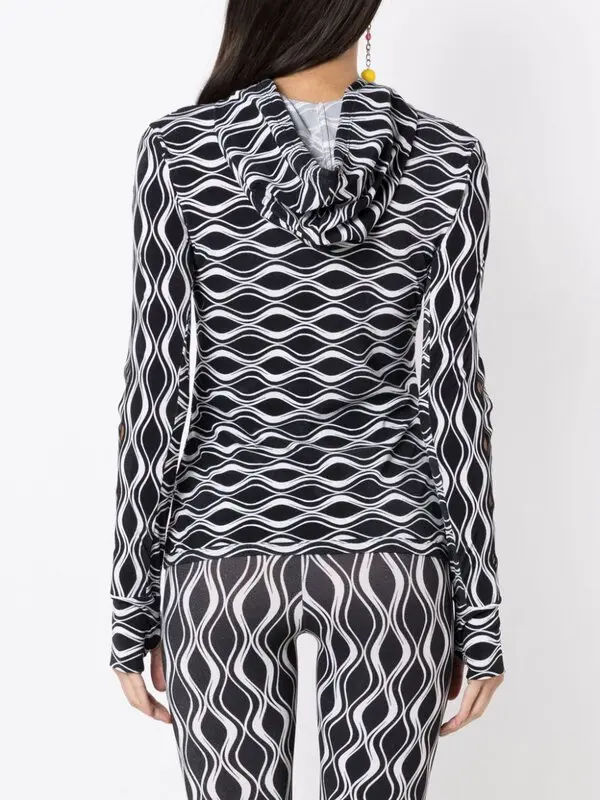 AMIR SLAMA GYM Abstract-print Jacket