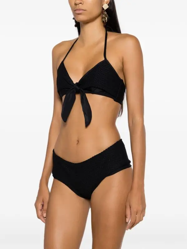 AMIR SLAMA Bow-embellished Bikini
