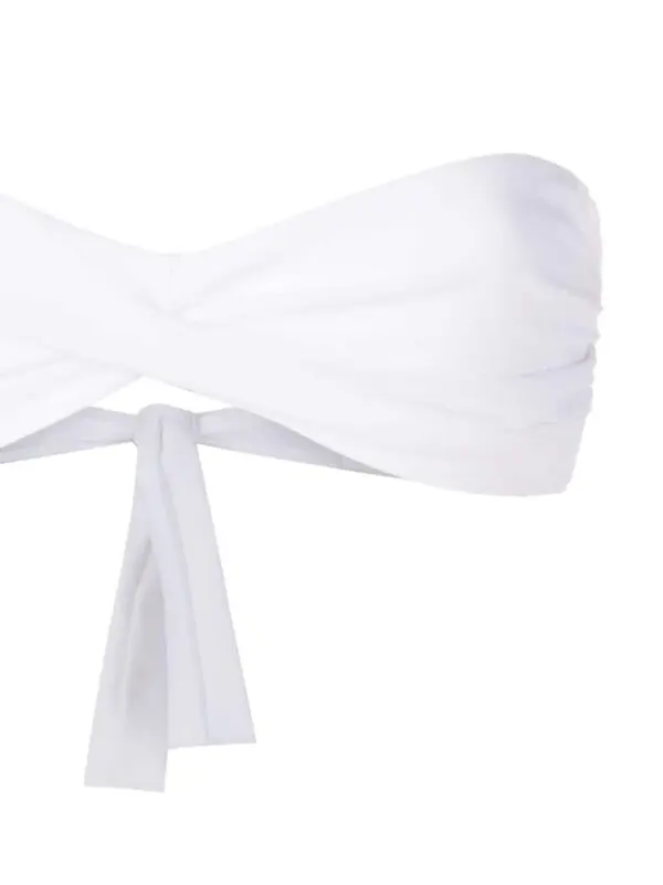 AMIR SLAMA Twist-detail Bikini Top