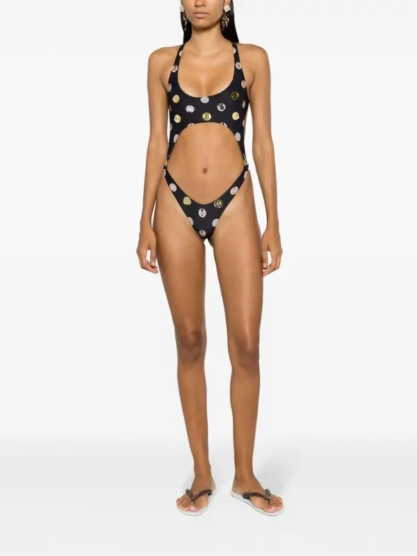 AMIR SLAMA Graphic-print Swimsuit