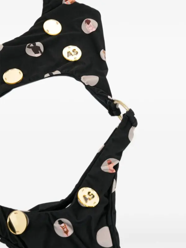 AMIR SLAMA Graphic-print Swimsuit