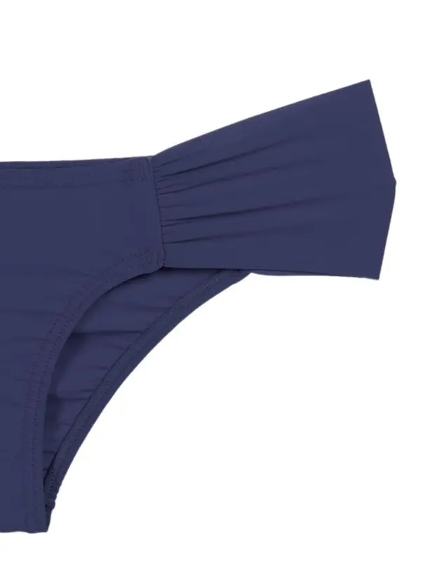 AMIR SLAMA Gathered Bikini Bottom - Blue