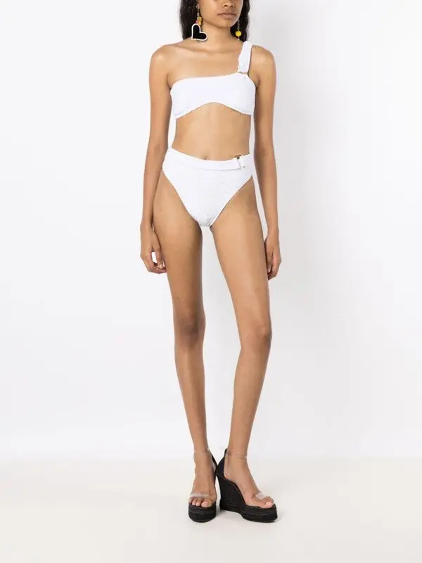 AMIR SLAMA One-shoulder High-waisted Bikini