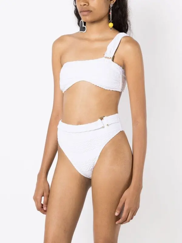 AMIR SLAMA One-shoulder High-waisted Bikini