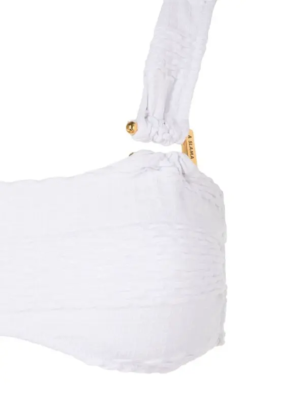 AMIR SLAMA One-shoulder High-waisted Bikini
