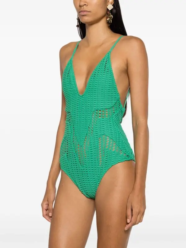 AMIR SLAMA Cut-out One-piece Swimsuit