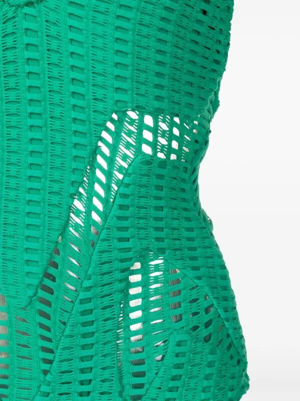 AMIR SLAMA Cut-out One-piece Swimsuit