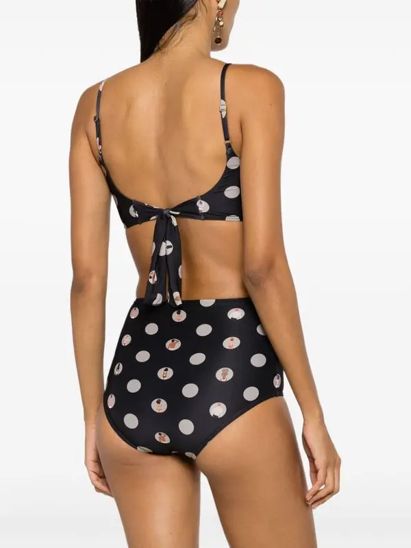 AMIR SLAMA Graphic-print Bikini