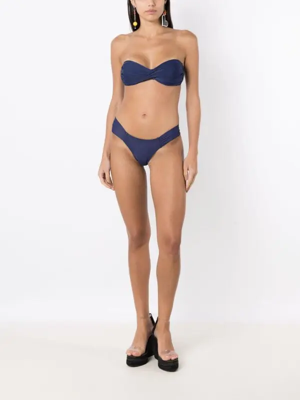 AMIR SLAMA Twist-detail Bikini Top