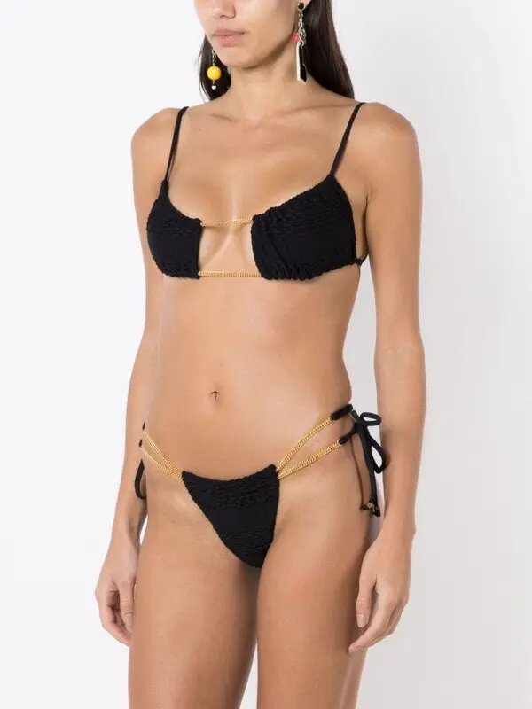 AMIR SLAMA Chain-link Bikini