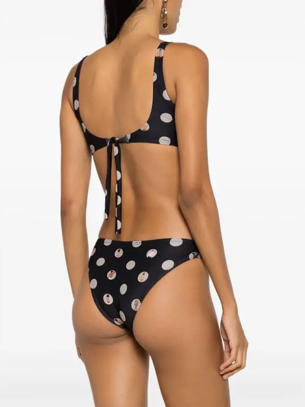 AMIR SLAMA Graphic-print Bikini