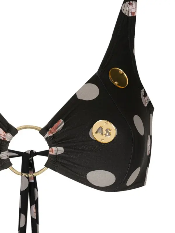 AMIR SLAMA Graphic-print Bikini
