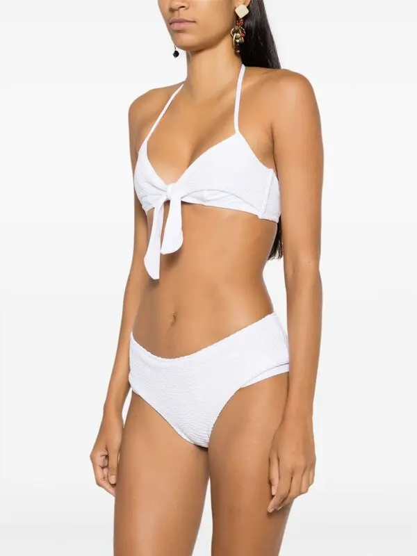 AMIR SLAMA Bow-embellished Bikini Set