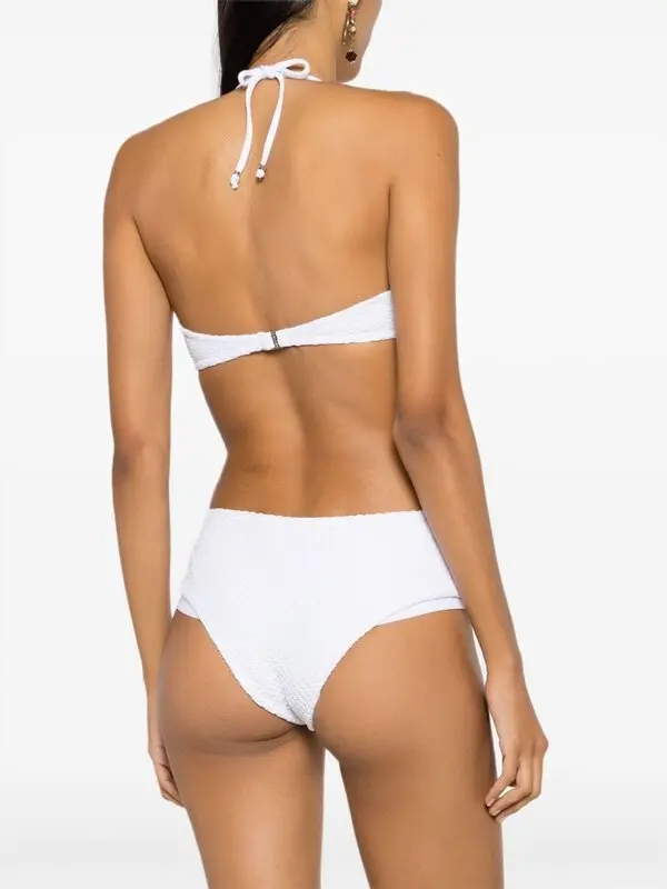 AMIR SLAMA Bow-embellished Bikini Set