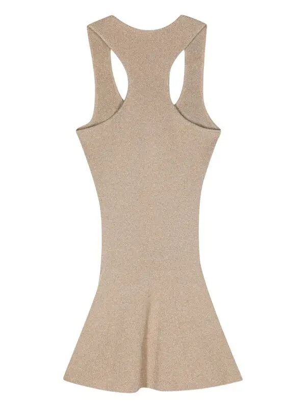 Jacquemus Bril Lurex Mini Dress